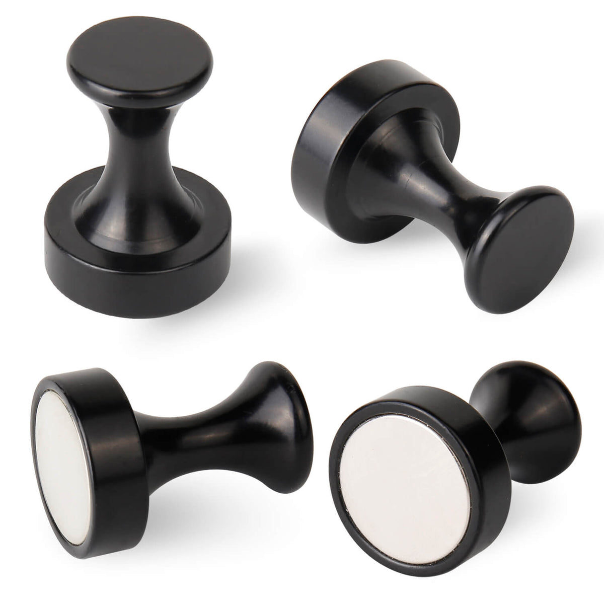 50 Pack Magreen Black Round Magnetic Hook – Magreen Magnets Wholesale ...