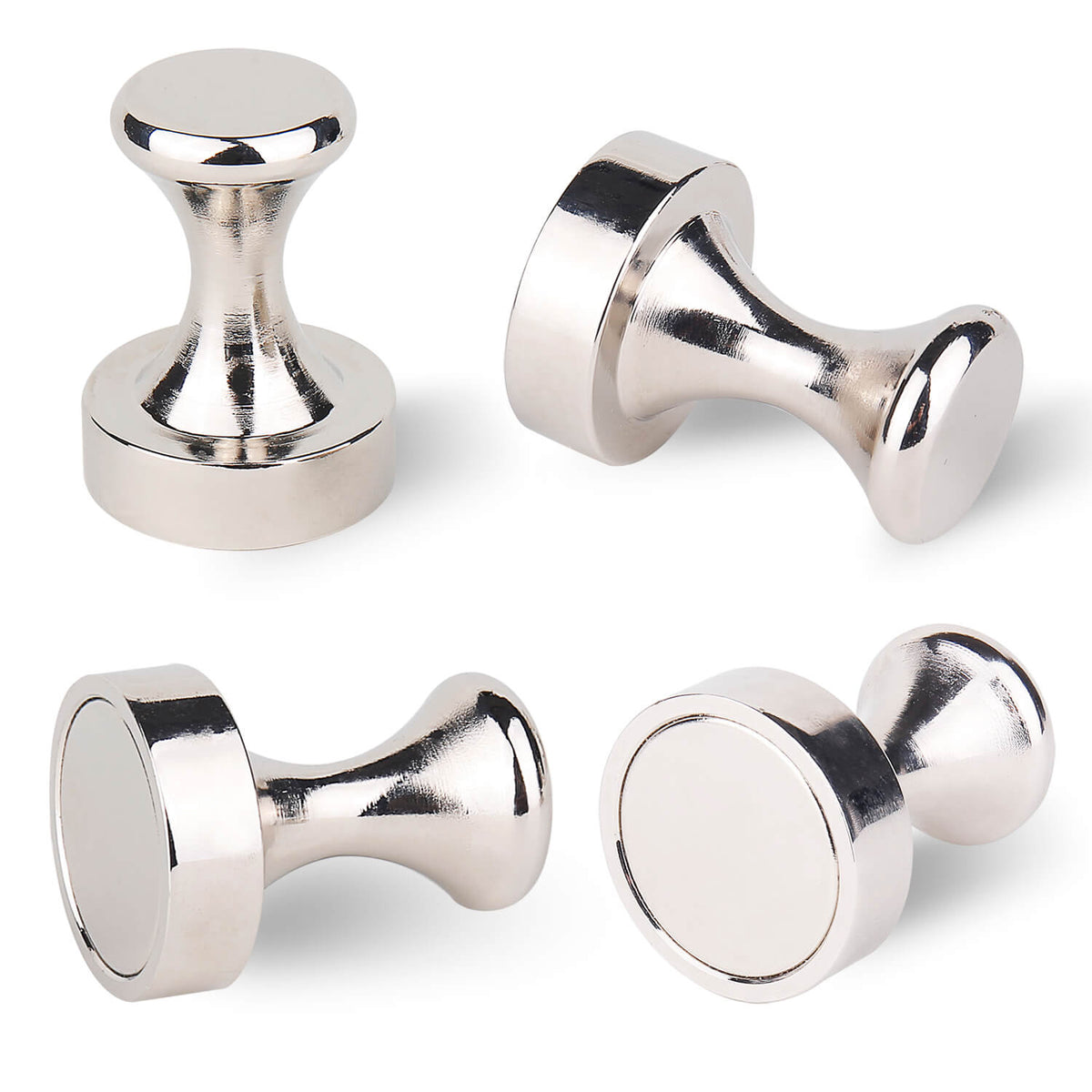 50 Pack Magreen Silver Round Magnetic Hook – Magreen Magnets Wholesale ...